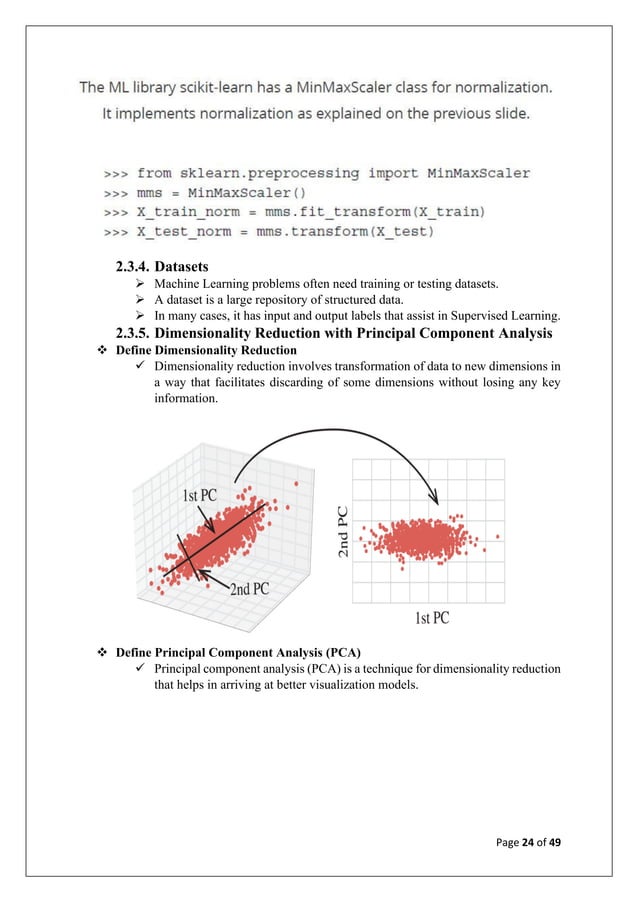 Machine learning Summer Training report | PDF | Technology Industry | Industries