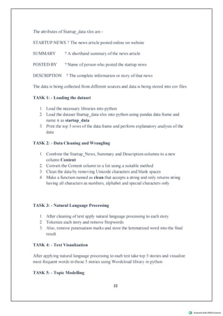 machine learning report file 7.pdf for ml | PDF
