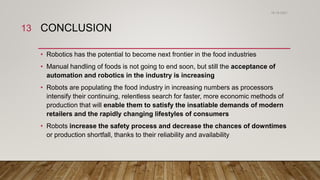 Machine learning & robotics | PPT