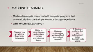 Machine learning & robotics | PPT