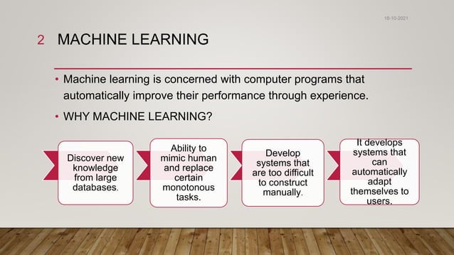 Machine learning & robotics | PPT
