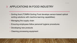 Machine learning & robotics | PPT