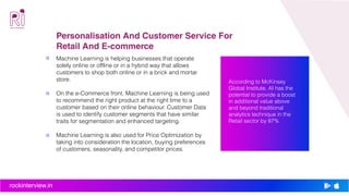 Machine Learning Is Saving Major Sectors Time and Money | PPT