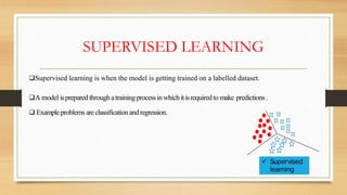 Machine learning seminar ppt | PPTX