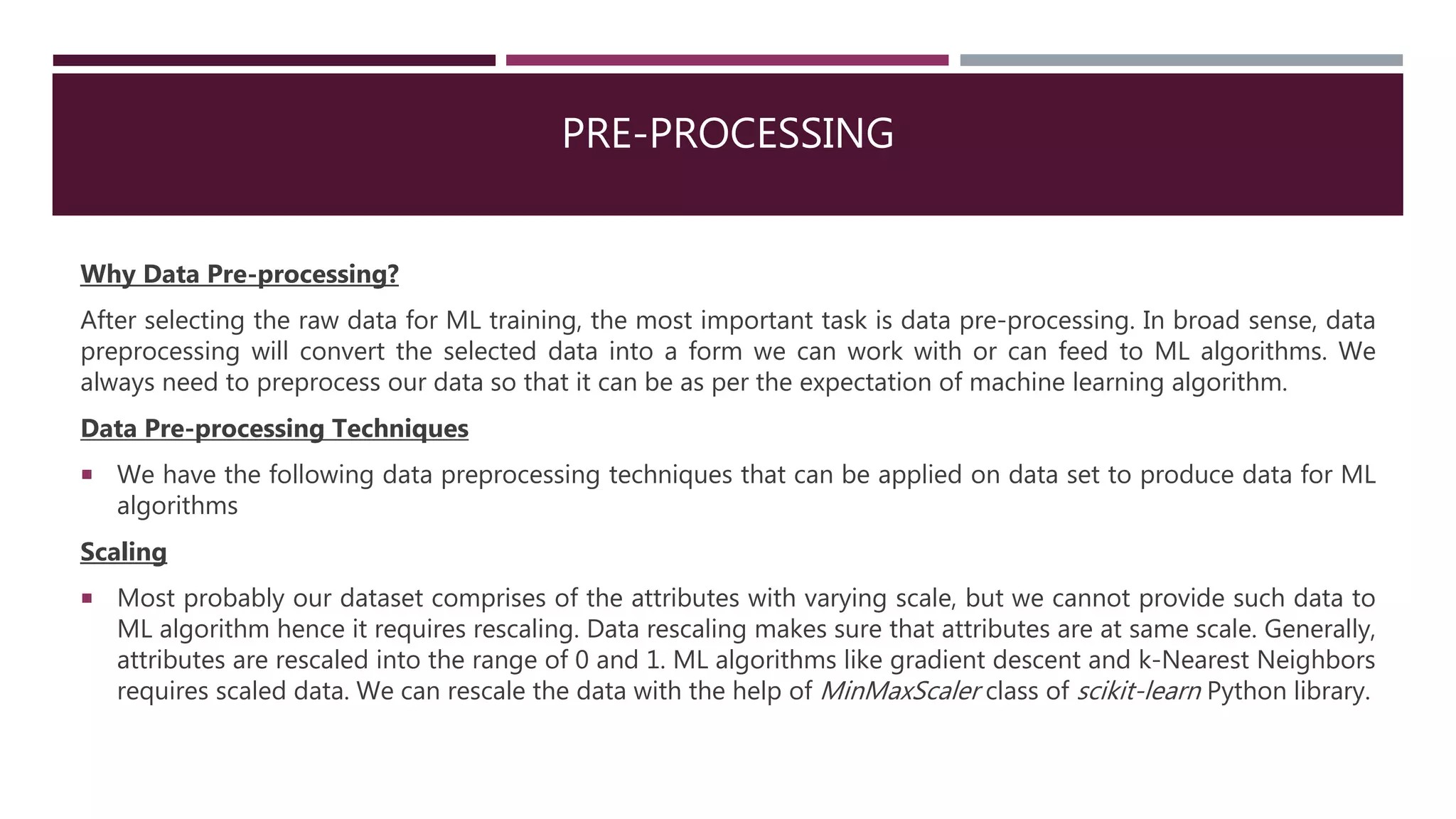 Machine learning session 5 | PPTX | Computing | Technology & Computing