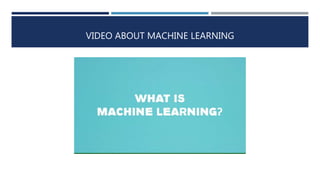 Machine learning session 8 | PPT