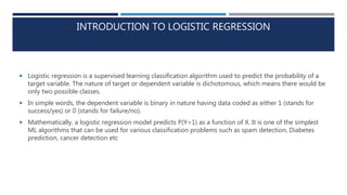 Machine learning session 8 | PPT