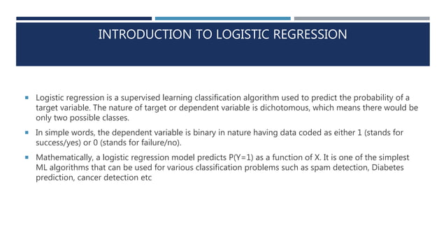 Machine learning session 8 | PPT