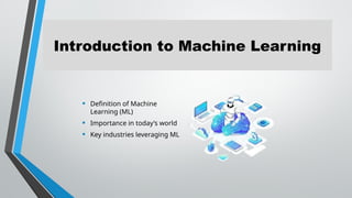 Machine Learning Solutions | AI-Powered Insights & Automation | PPTX
