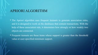 Machine Learning techniques used in AI. | PPTX