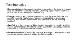 Machine Learning Terminologies | PPTX