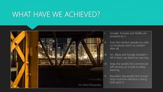 Machine Learning & The Future Of AI | PPT