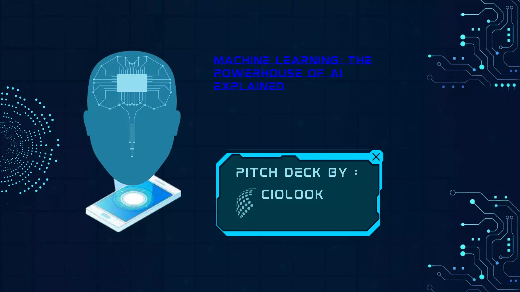 Machine Learning The Powerhouse Of Ai Explainedpptx