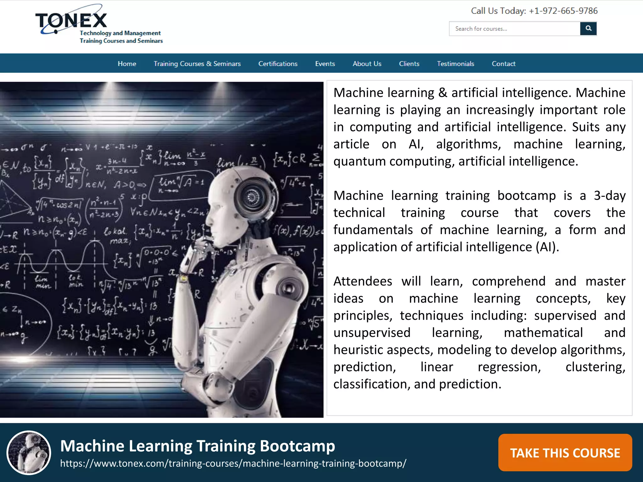 Machine Learning Training Bootcamp | PPTX