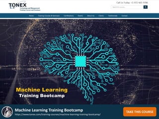 Machine Learning Training Bootcamp | PPTX