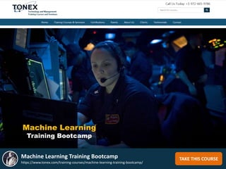 Machine Learning Training Bootcamp | PPTX