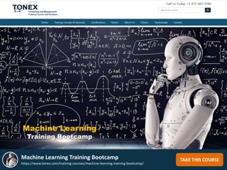 Machine Learning Training Bootcamp | PPTX