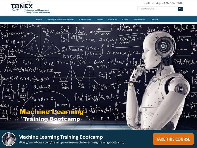 Machine Learning Training Bootcamp | PPTX