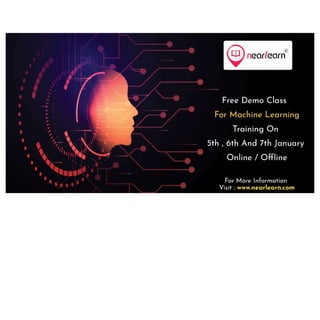 Machine learning training in bangalore | PDF