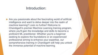 machine Learning Training inChandigarh.pptx