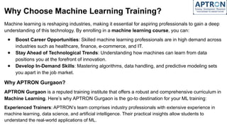 Machine Learning Training in Gurgaon.pptx