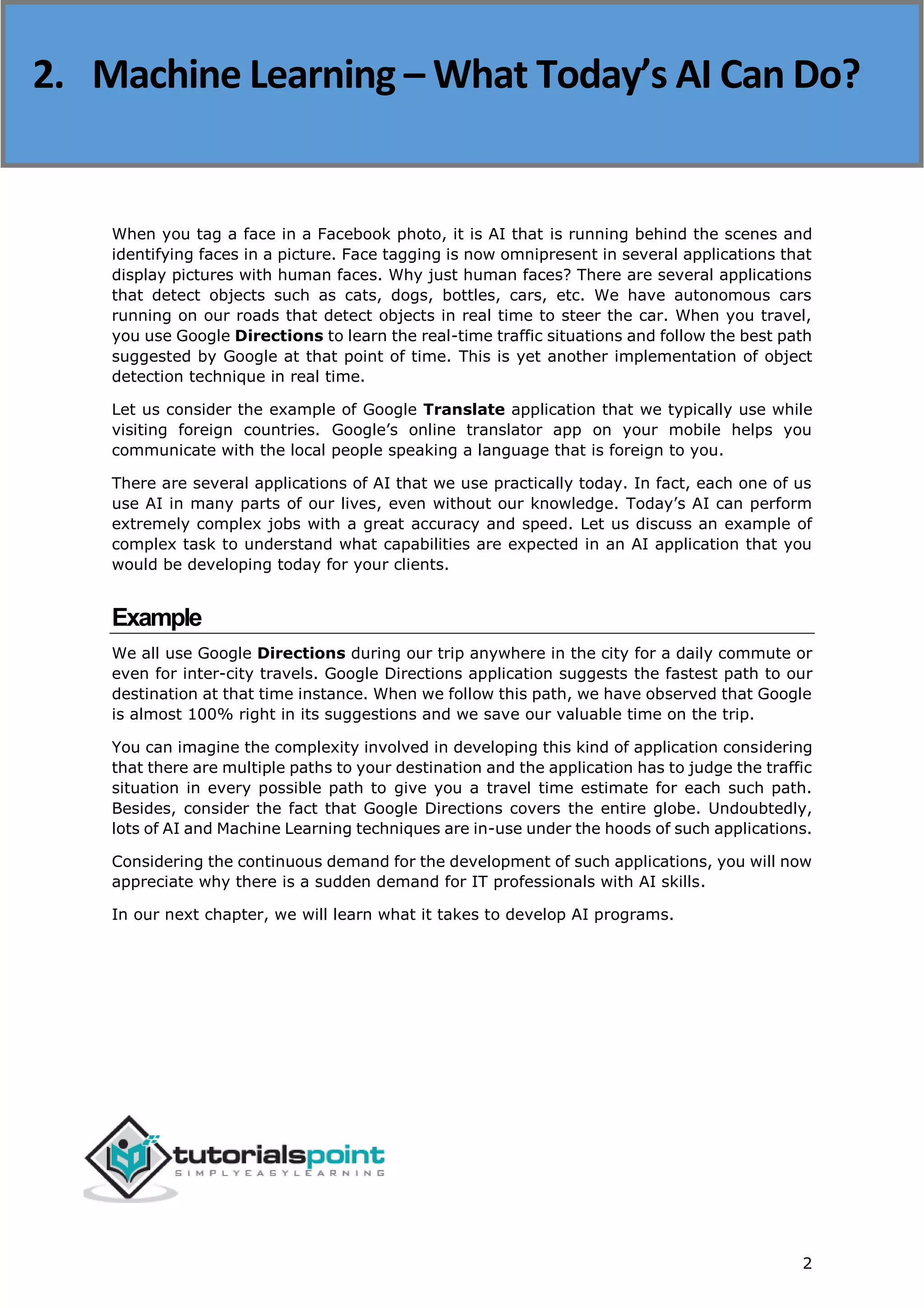 Machine learning tutorial | PDF