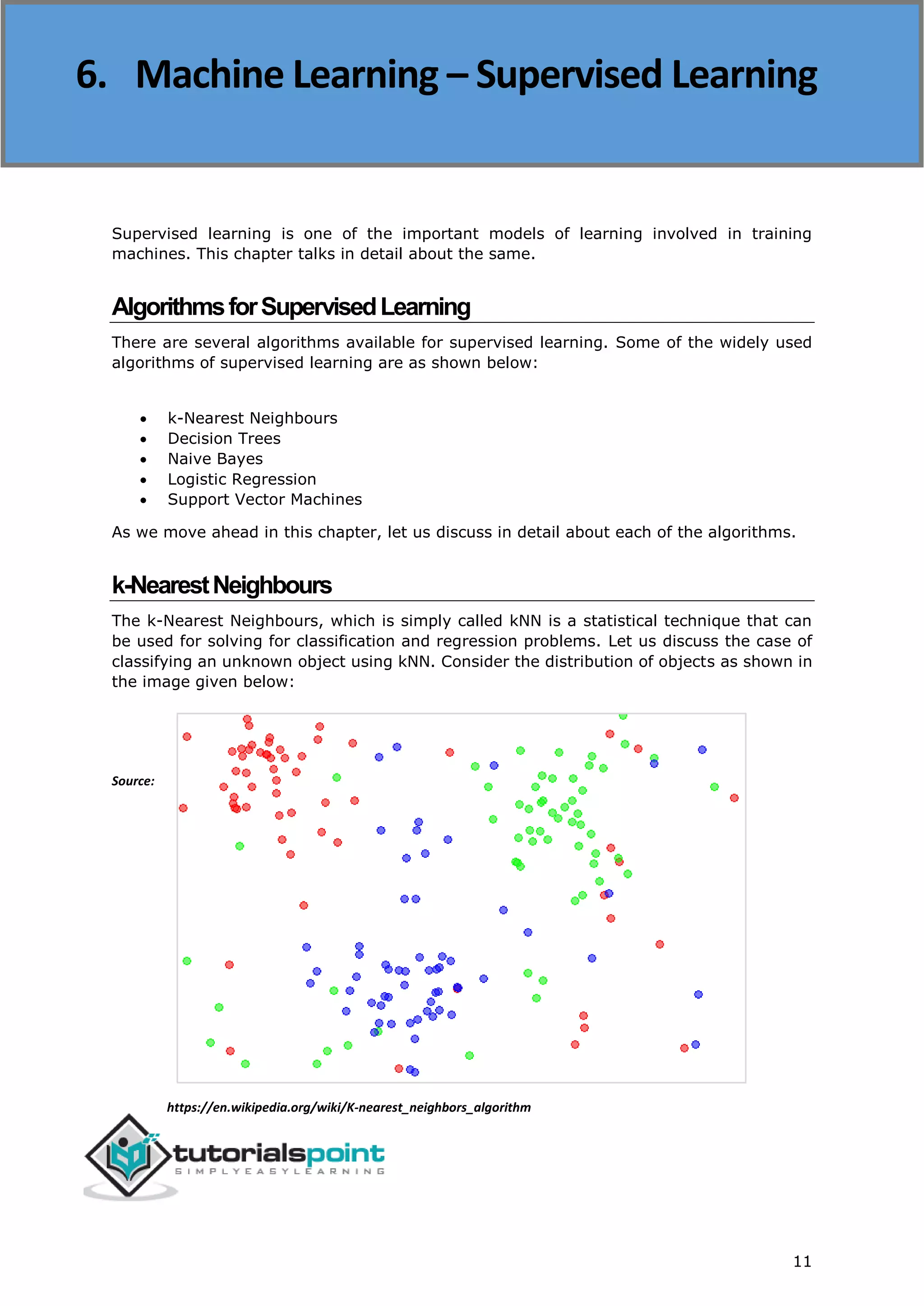 Machine learning tutorial | PDF