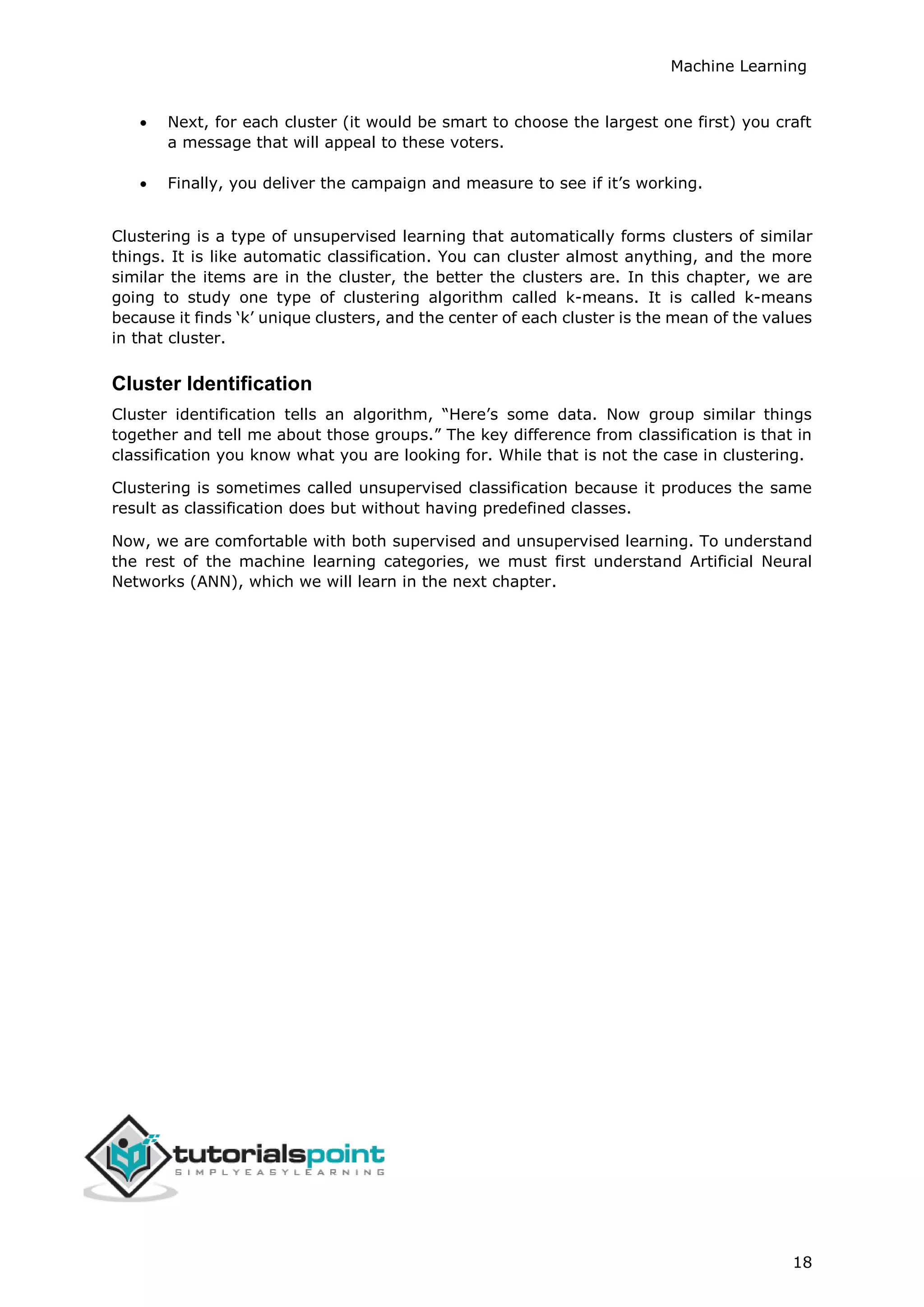 Machine learning tutorial | PDF