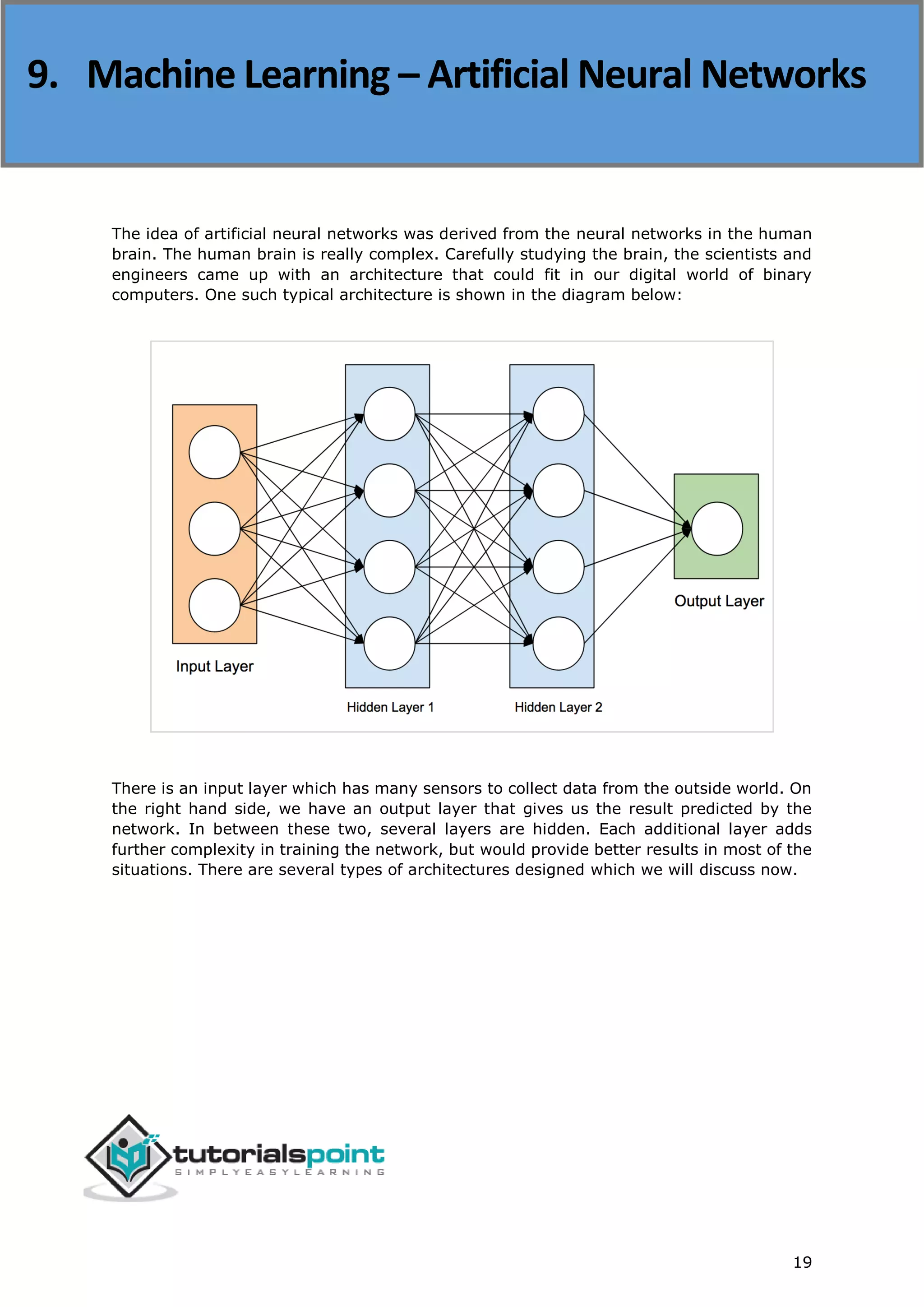 Machine learning tutorial | PDF