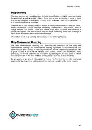 Machine learning tutorial | PDF