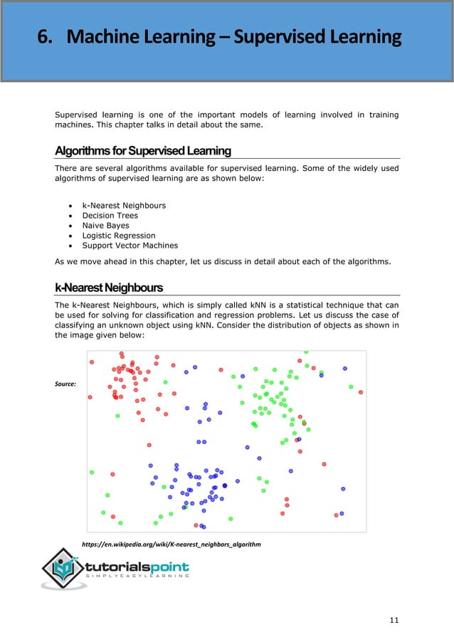 Machine learning tutorial | PDF