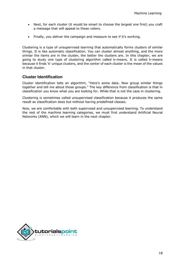Machine Learning Tutorial Pdf