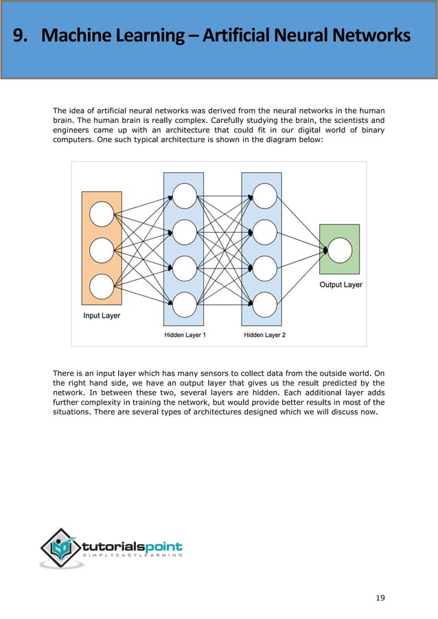 Machine learning tutorial | PDF