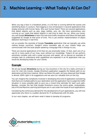 Machine learning tutorial | PDF