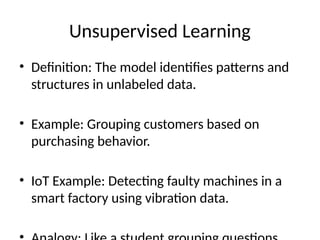 Machine_Learning_Types_Examples_Analogie | PPTX