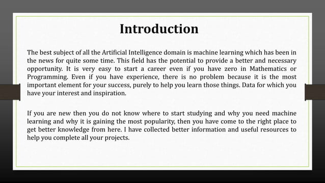 How Python can be used for machine learning? | PPT