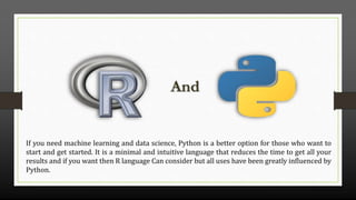 How Python can be used for machine learning? | PPT