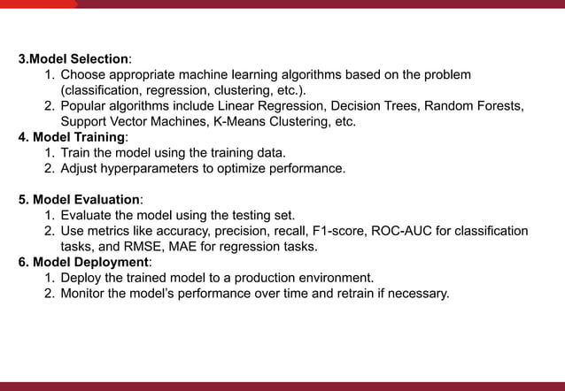 Machine Learning Using Pythonpptx Machine Learning Using Pythonmachine