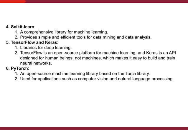 Machine Learning Using Pythonpptx Machine Learning Using Pythonmachine Learning Using Python Ppt