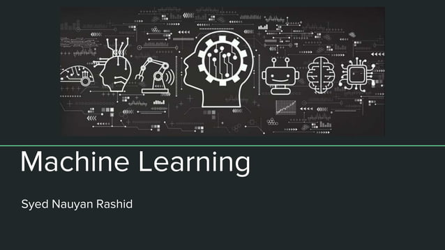 Machine learning (webinar) | PPTX | Artificial Intelligence ...