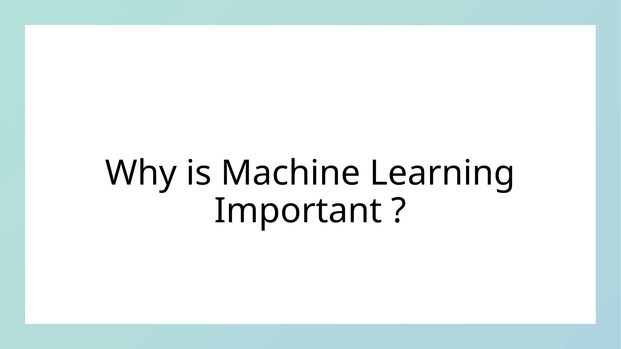 MACHINE LEARNING INTRODUCTION FOR BEGINNERS | PPTX