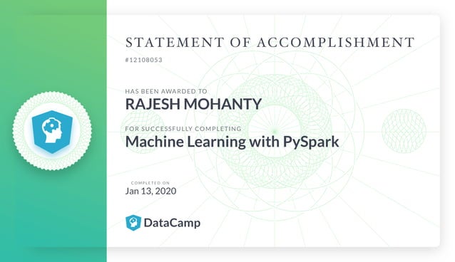Machine learning with PySpark | PPT