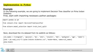 Machine Learning with Python- Machine Learning Algorithms- Decision Tree.pdf