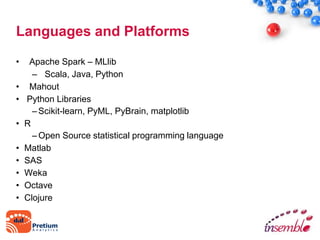 Machine Learning with Big Data using Apache Spark | PPT
