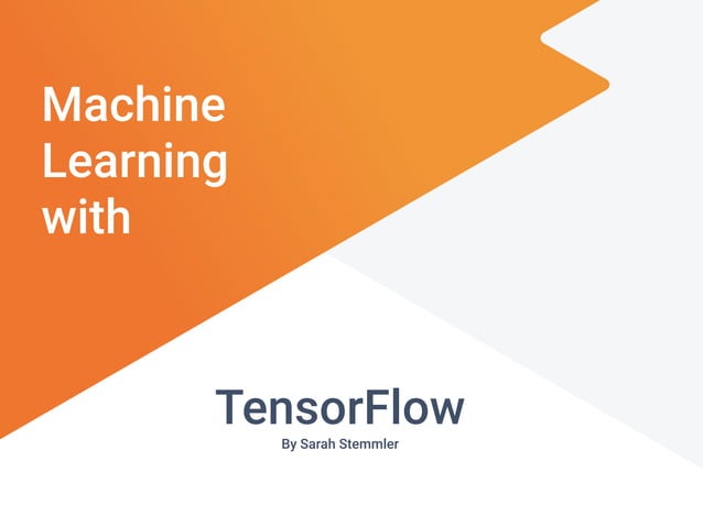 Machine Learning with TensorFlow 2 | PPT