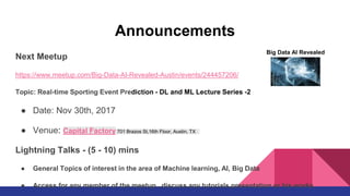 Machine learning using TensorFlow on DSX | PPTX