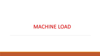 MACHINE LOAD .pptx