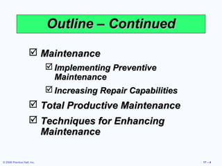 Machine maintenance presentation | PPT