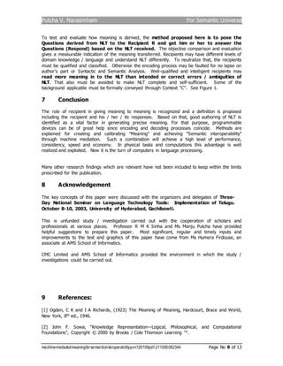 Machine mediated meaning for semantic interoperability pvn 120109 pdf | DOC | Internet for ...