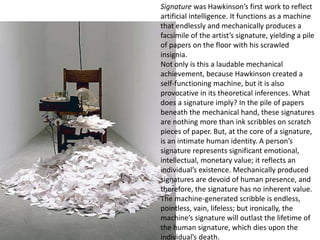 Machine + metaphor | PPTX | Arts and Crafts | Hobbies & Interests